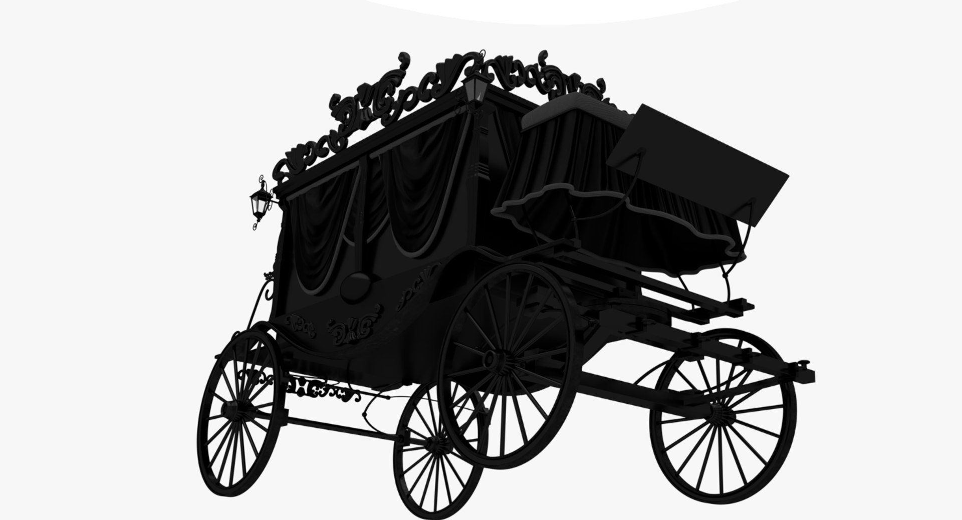Mourning Coach 3D Model - TurboSquid 1280141