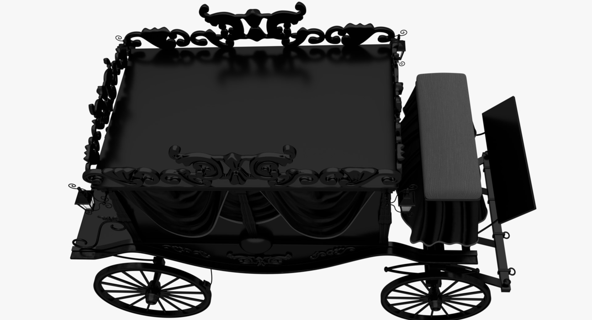 Mourning Coach 3D Model - TurboSquid 1280141