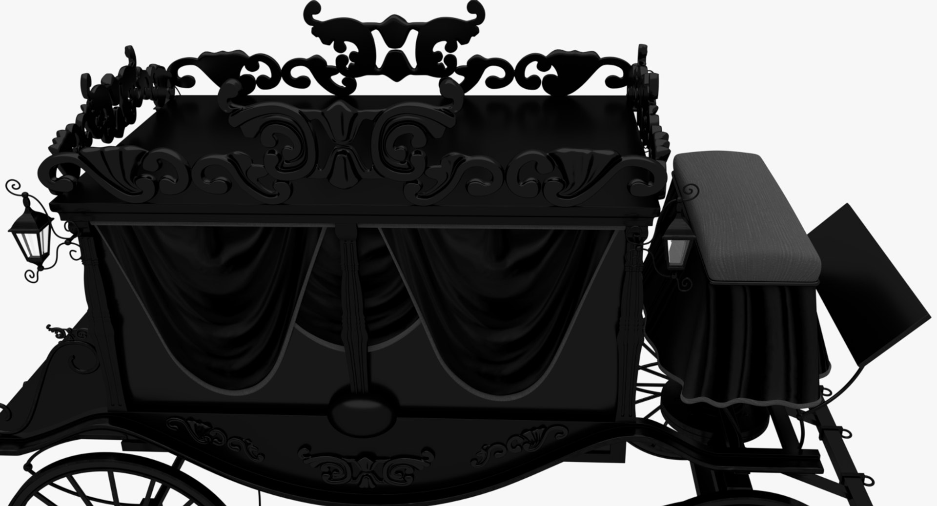 Mourning Coach 3D Model - TurboSquid 1280141