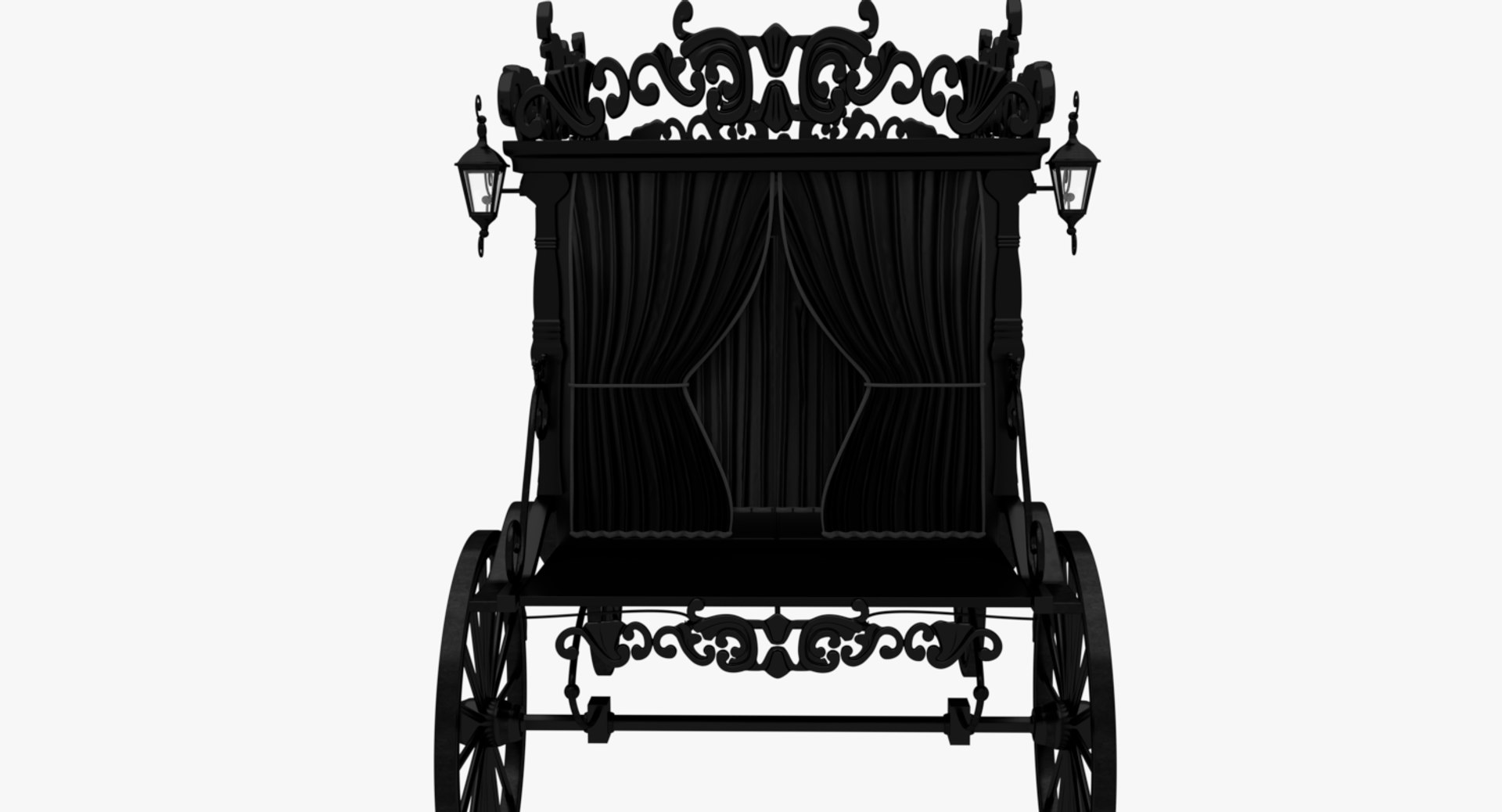 Mourning coach 3D model - TurboSquid 1280141