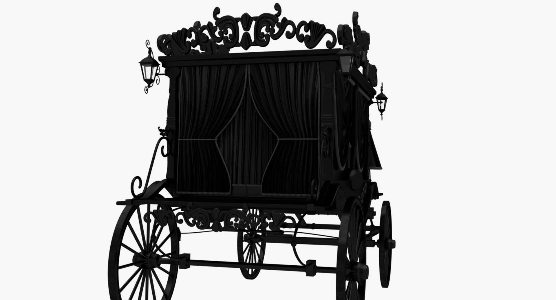 Mourning Coach 3D Model - TurboSquid 1280141
