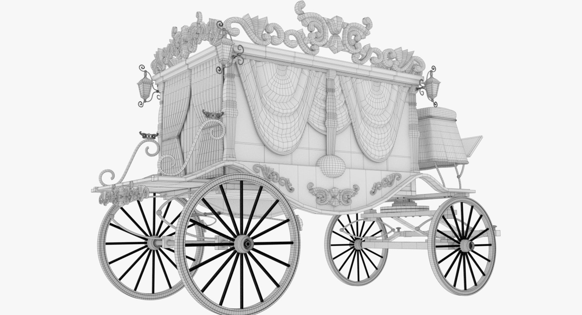 Mourning Coach 3D Model - TurboSquid 1280141