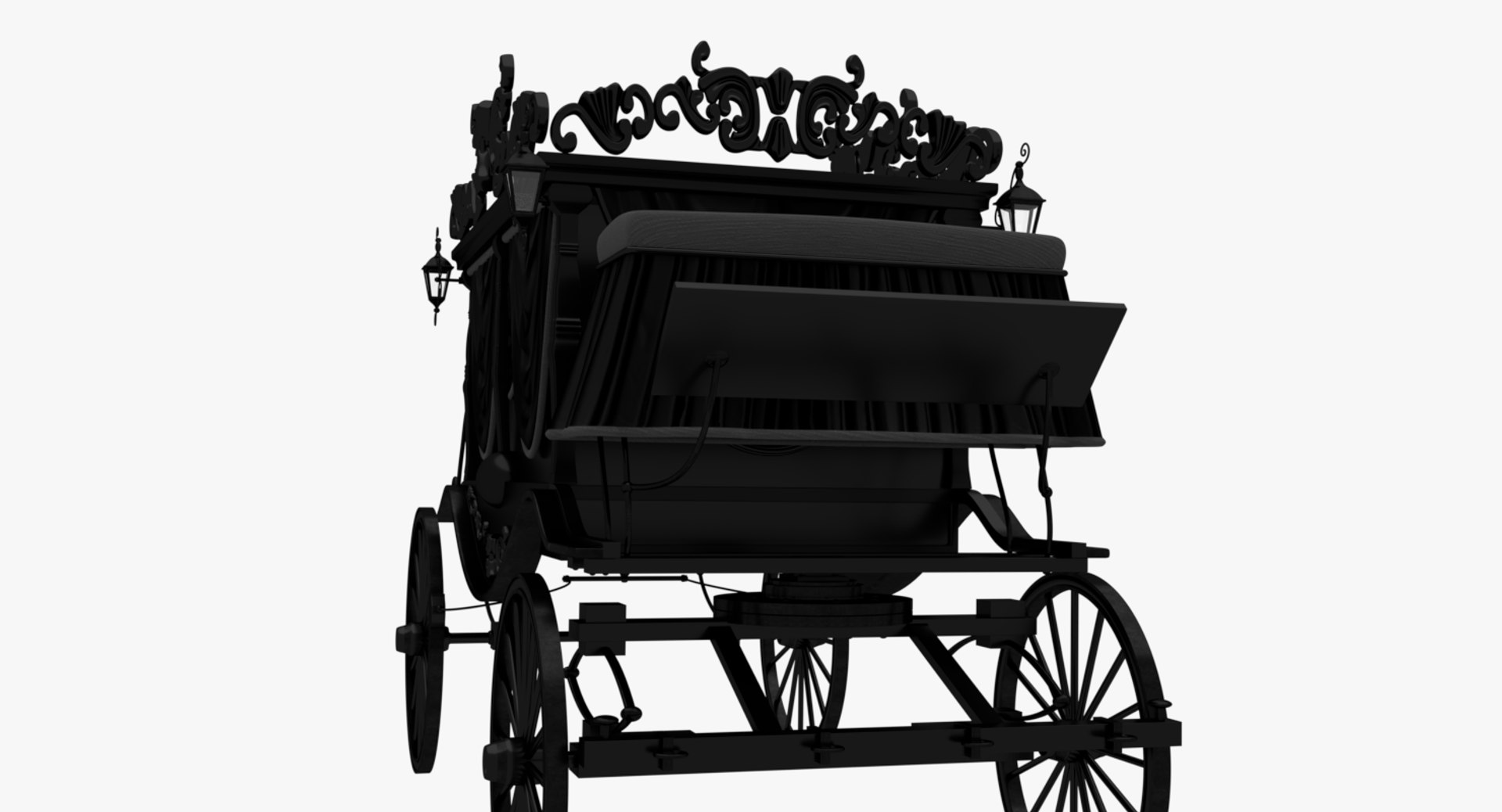 Mourning Coach 3D Model - TurboSquid 1280141