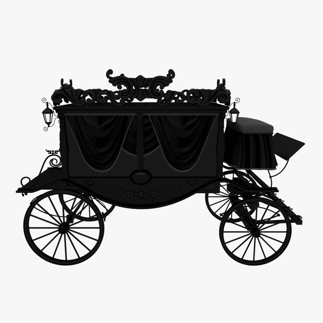 Mourning Coach 3D Model - TurboSquid 1280141