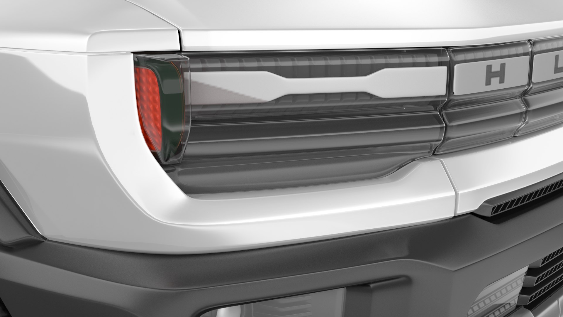 3D GMC Hummer EV SUV White - TurboSquid 1905359