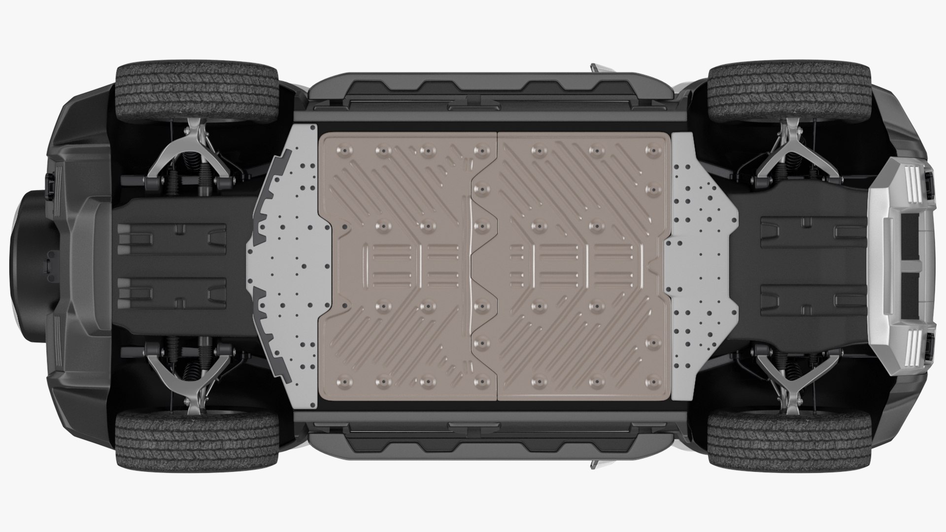 3D GMC Hummer EV SUV White - TurboSquid 1905359