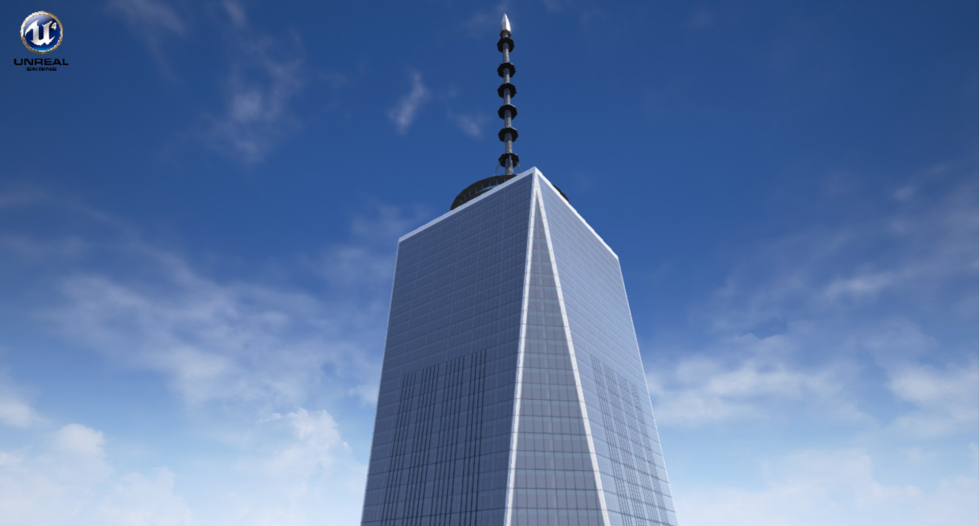 3d Freedom Tower Building Model