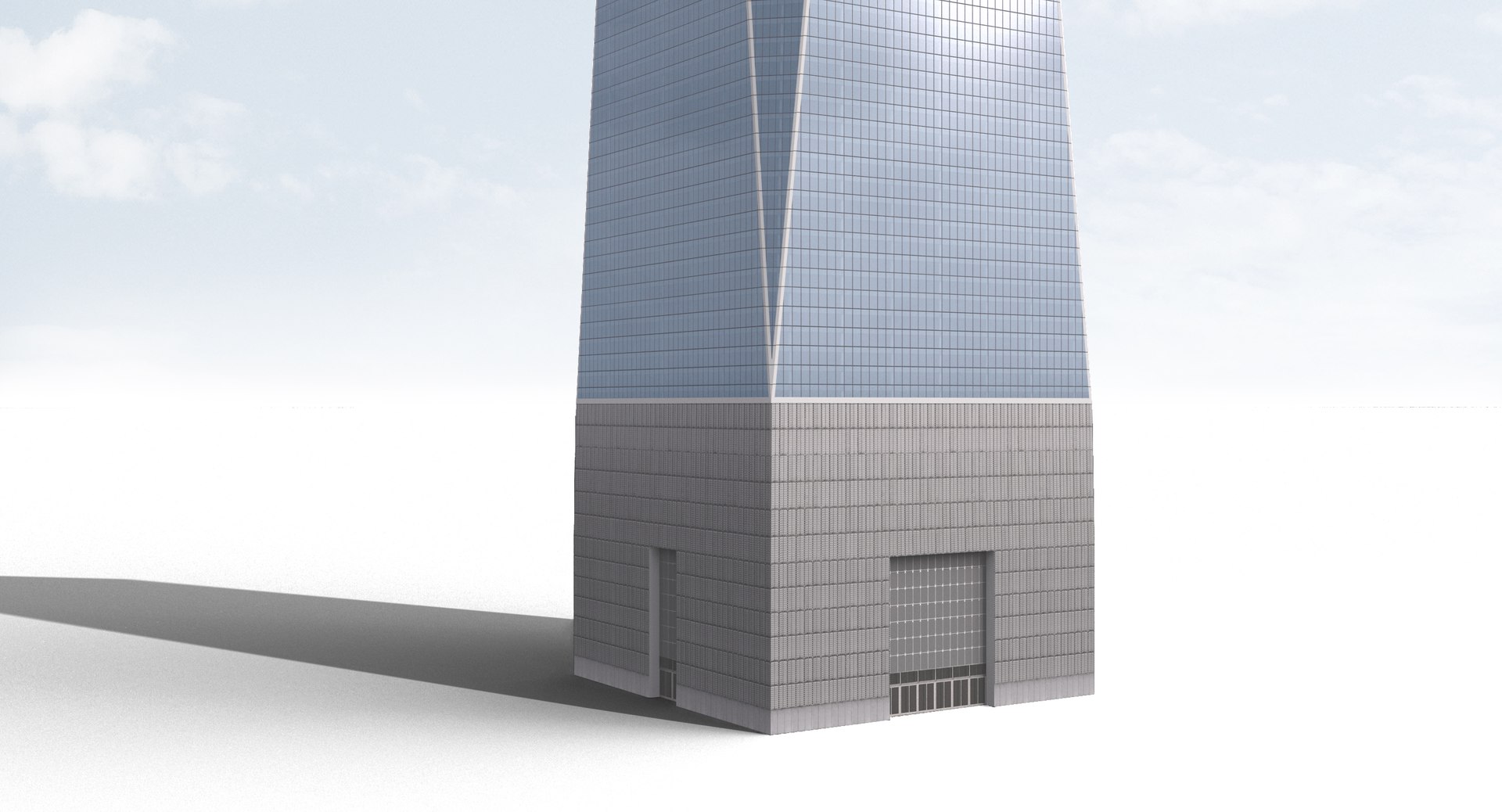 3d Freedom Tower Building Model