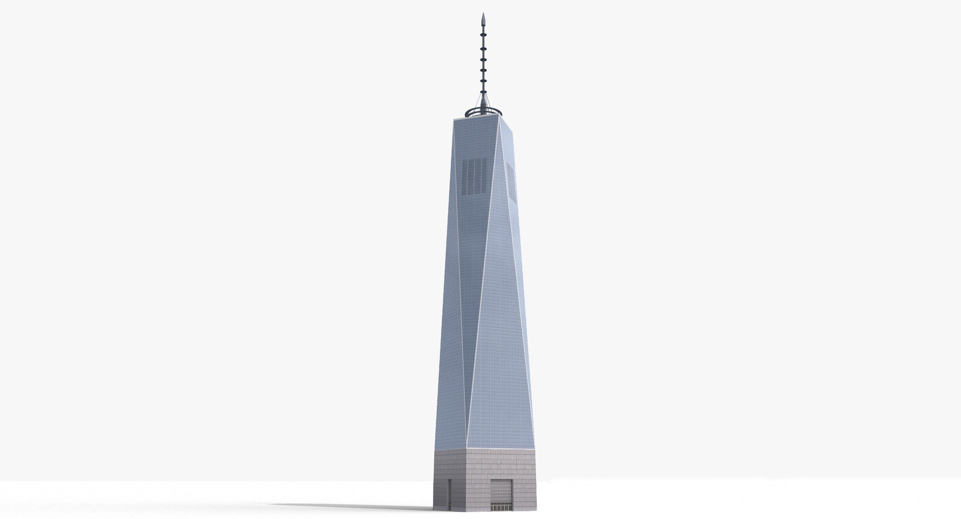 3d Freedom Tower Building Model
