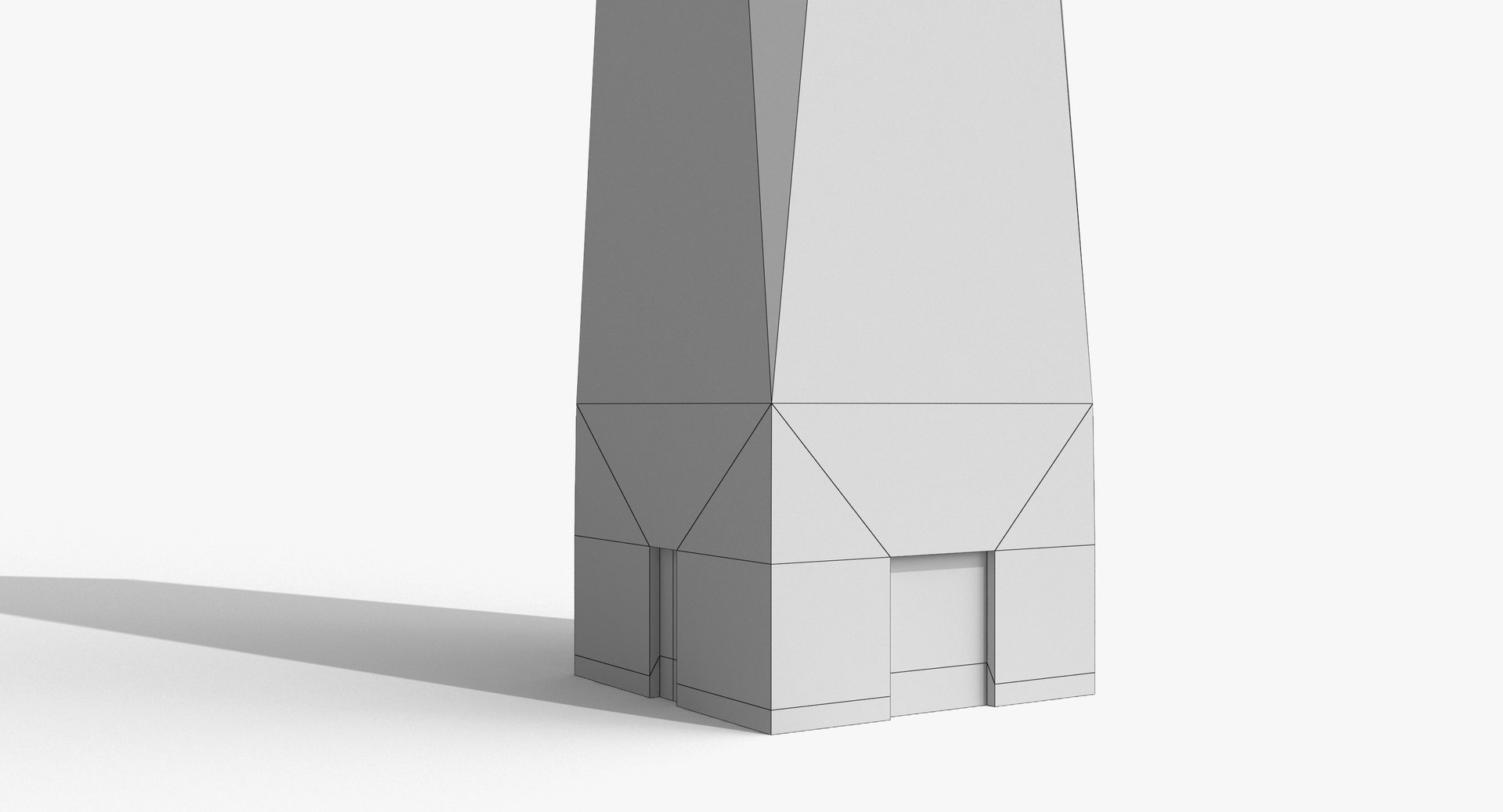 3d Freedom Tower Building Model