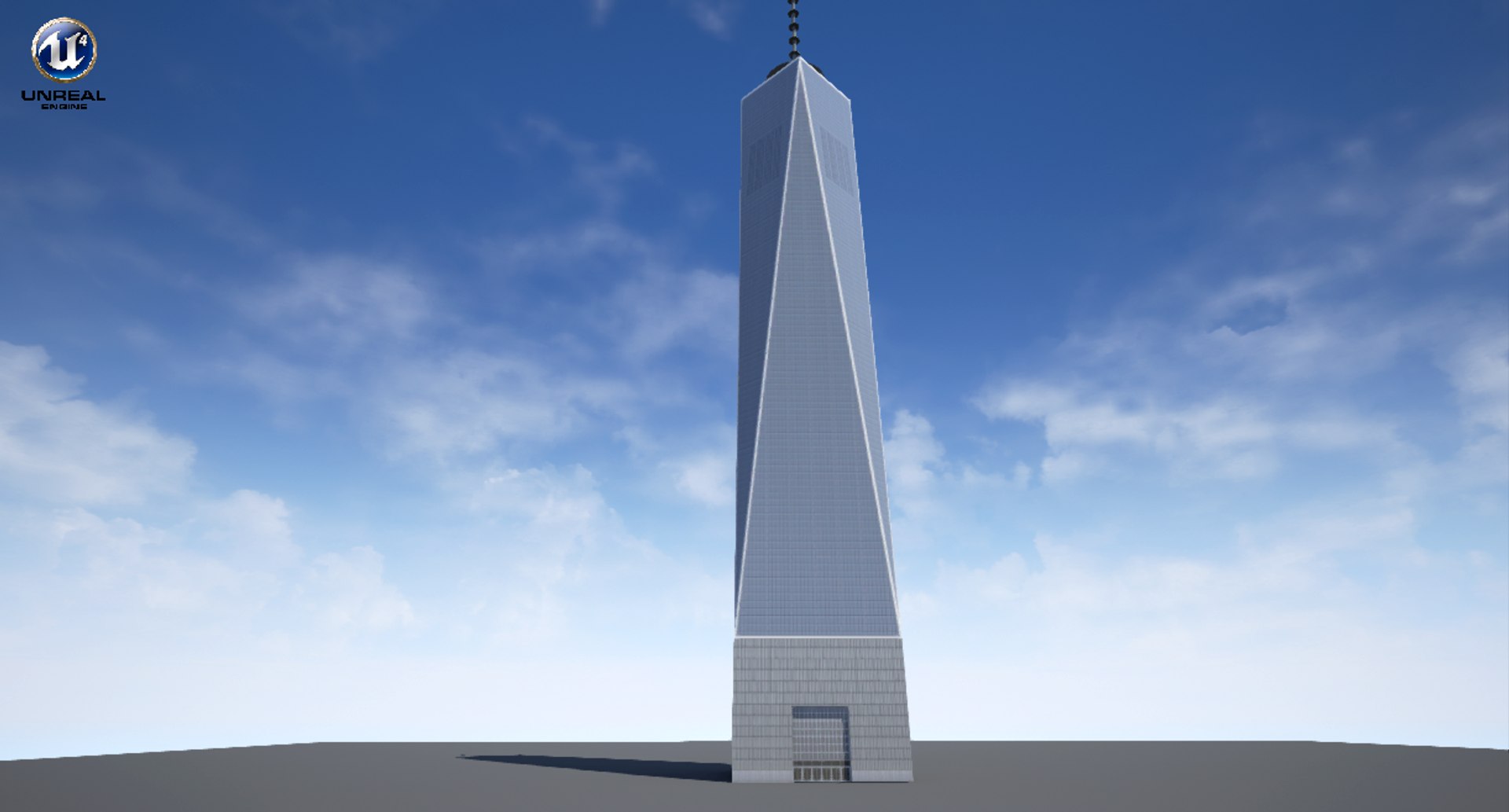 3d Freedom Tower Building Model