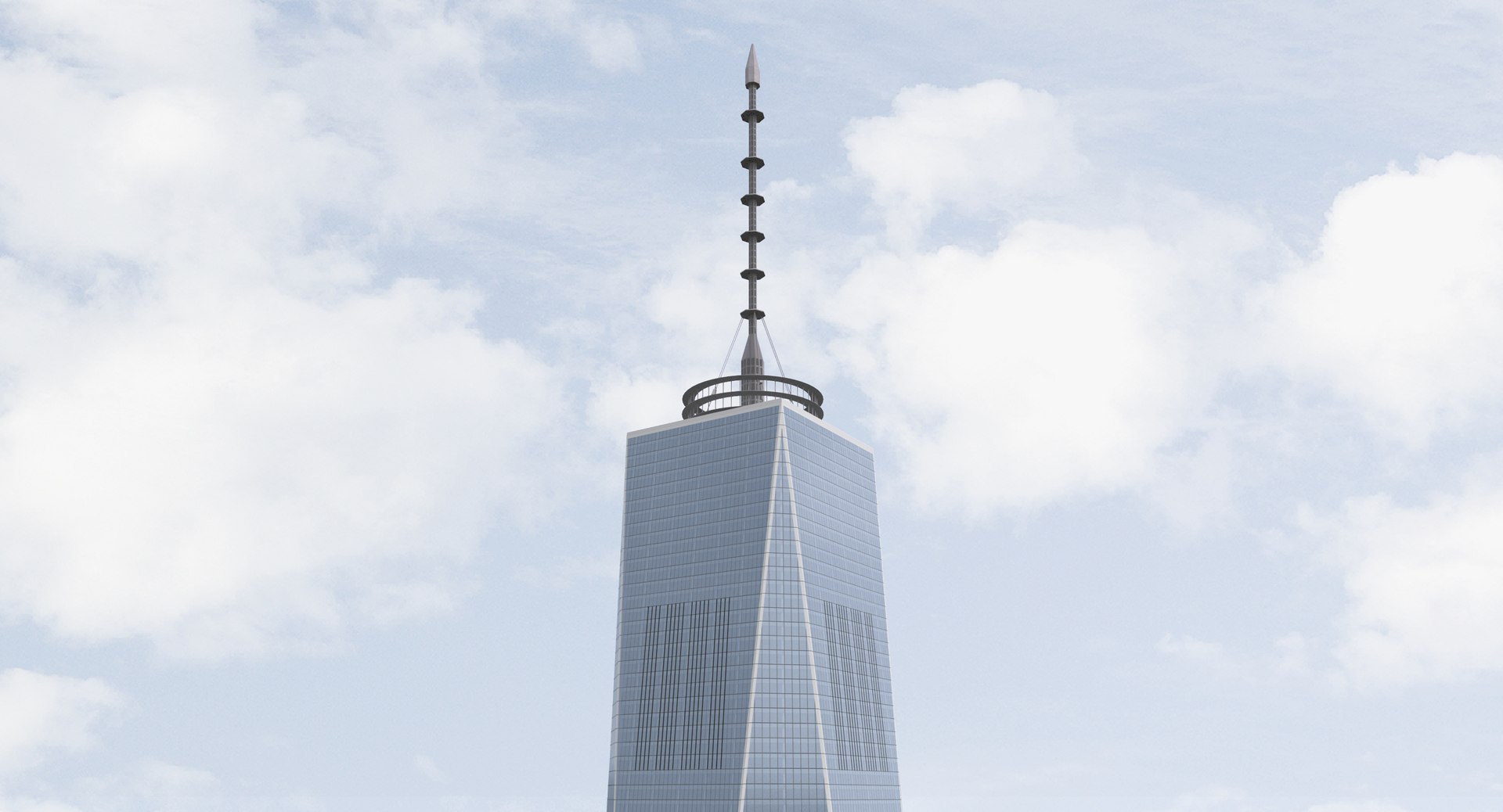 3d Freedom Tower Building Model