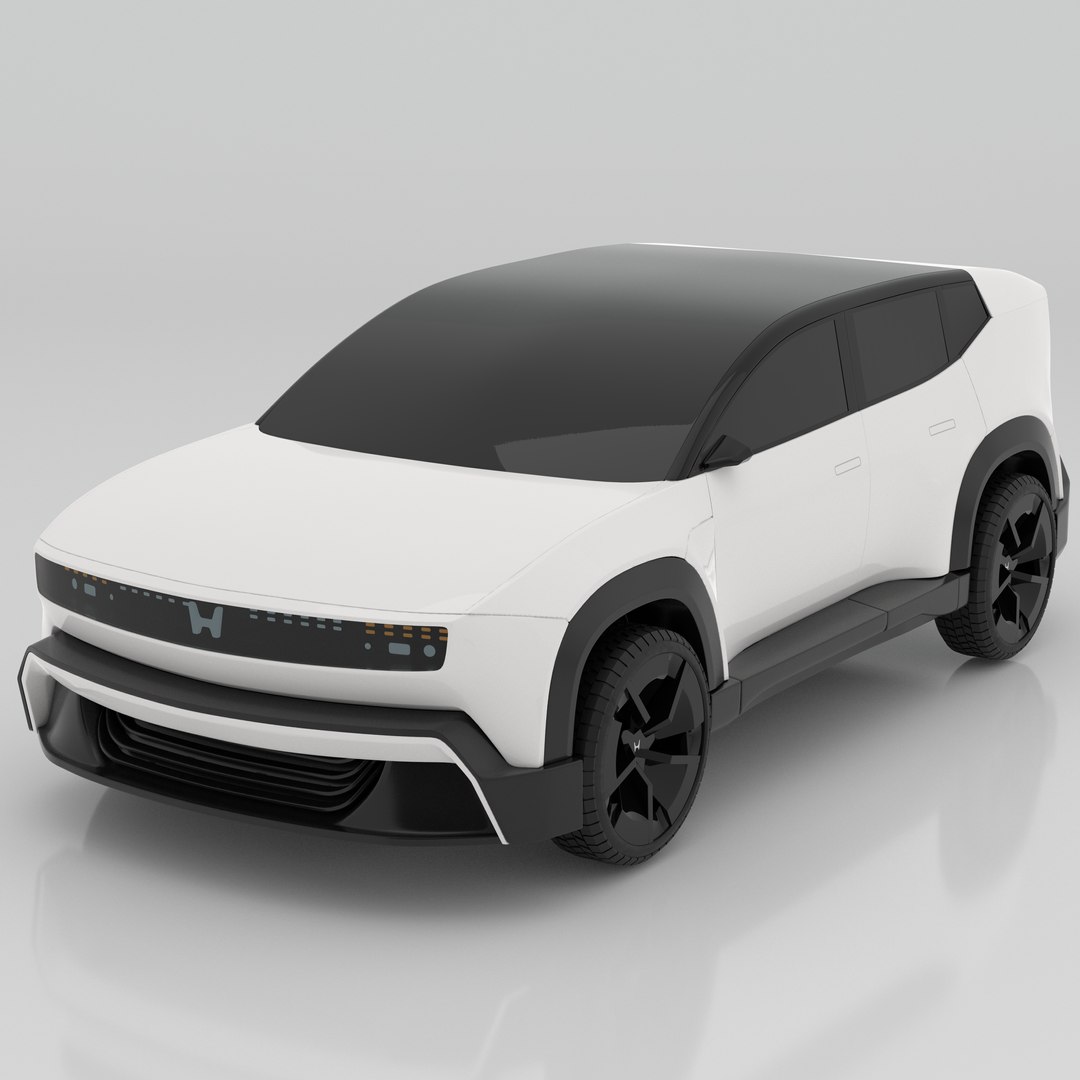 Honda 0 Suv Electric Crossover 3D Model 2025-26 3D - TurboSquid 2377472