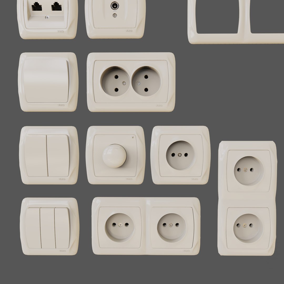 Set Viko Carmen Model - TurboSquid 1892562