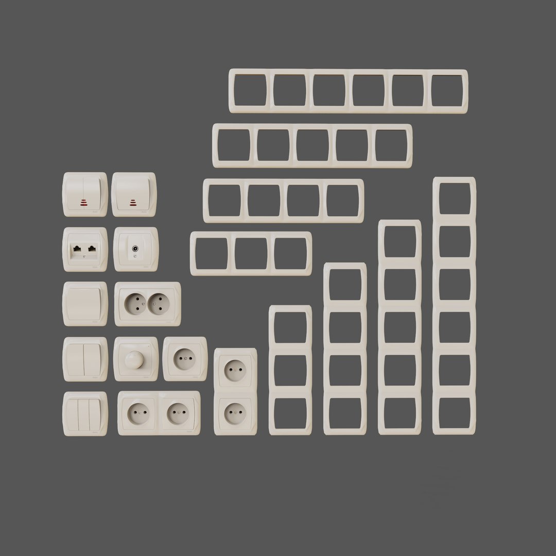 Set Viko Carmen Model - TurboSquid 1892562