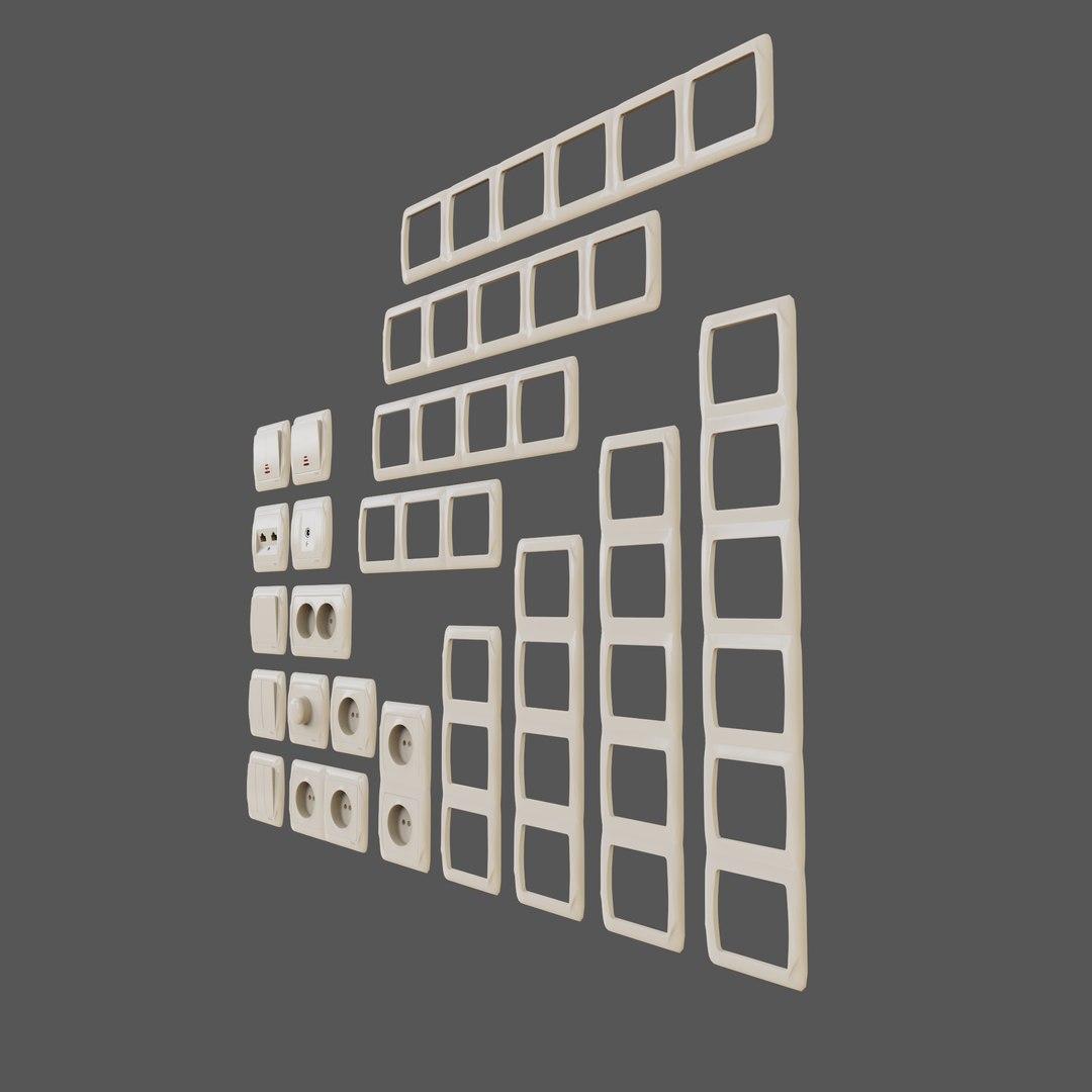 Set Viko Carmen Model - TurboSquid 1892562