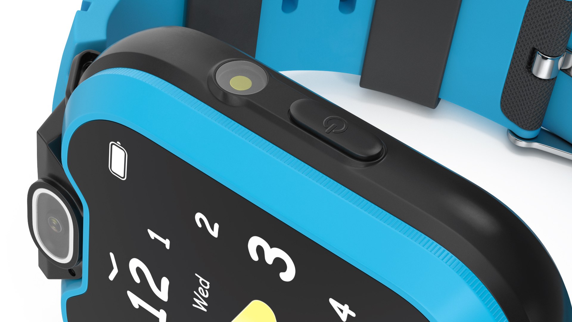 Kids Video Smartwatch Blue 3D - TurboSquid 2088896