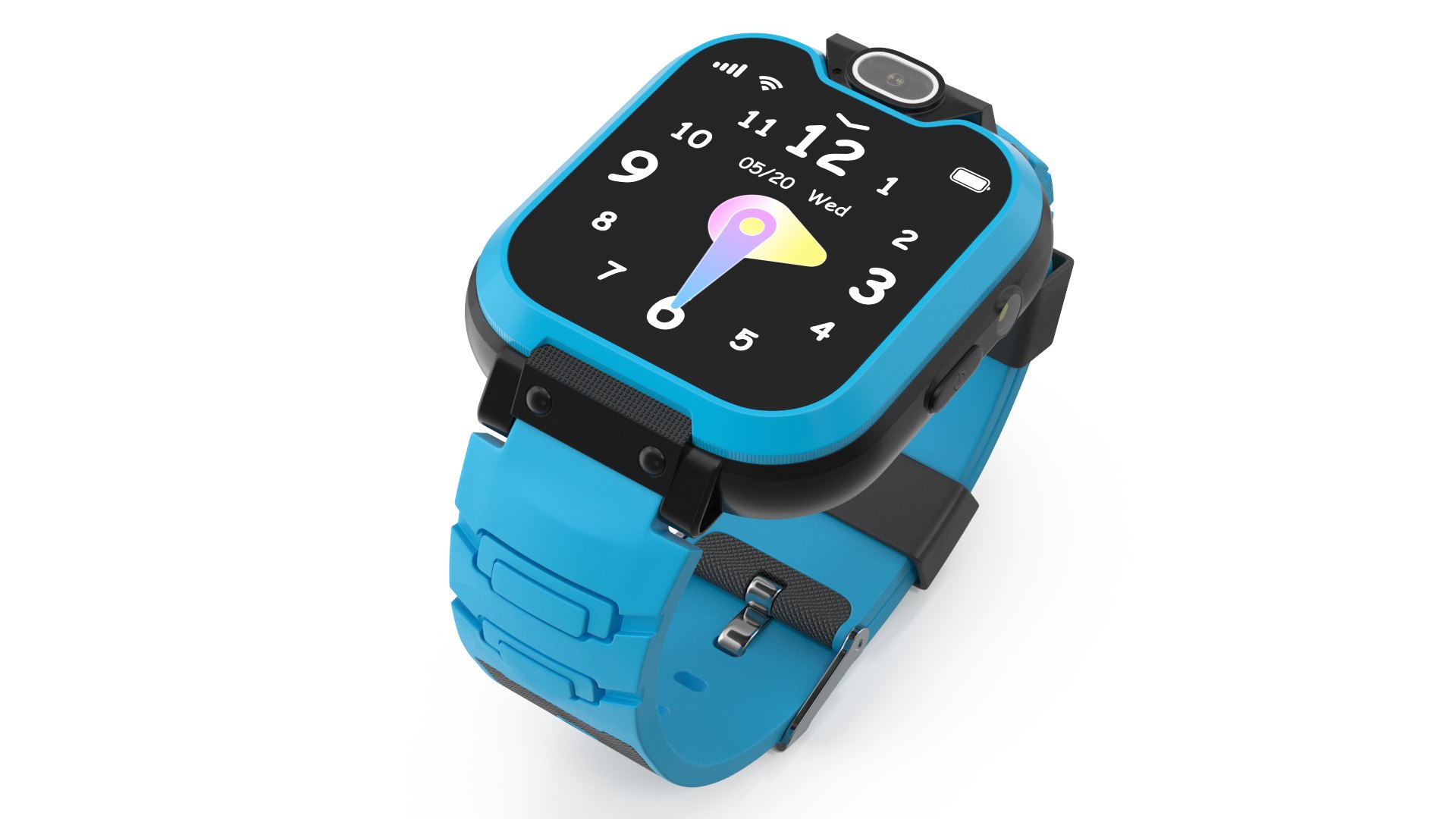 Kids Video Smartwatch Blue 3D - TurboSquid 2088896