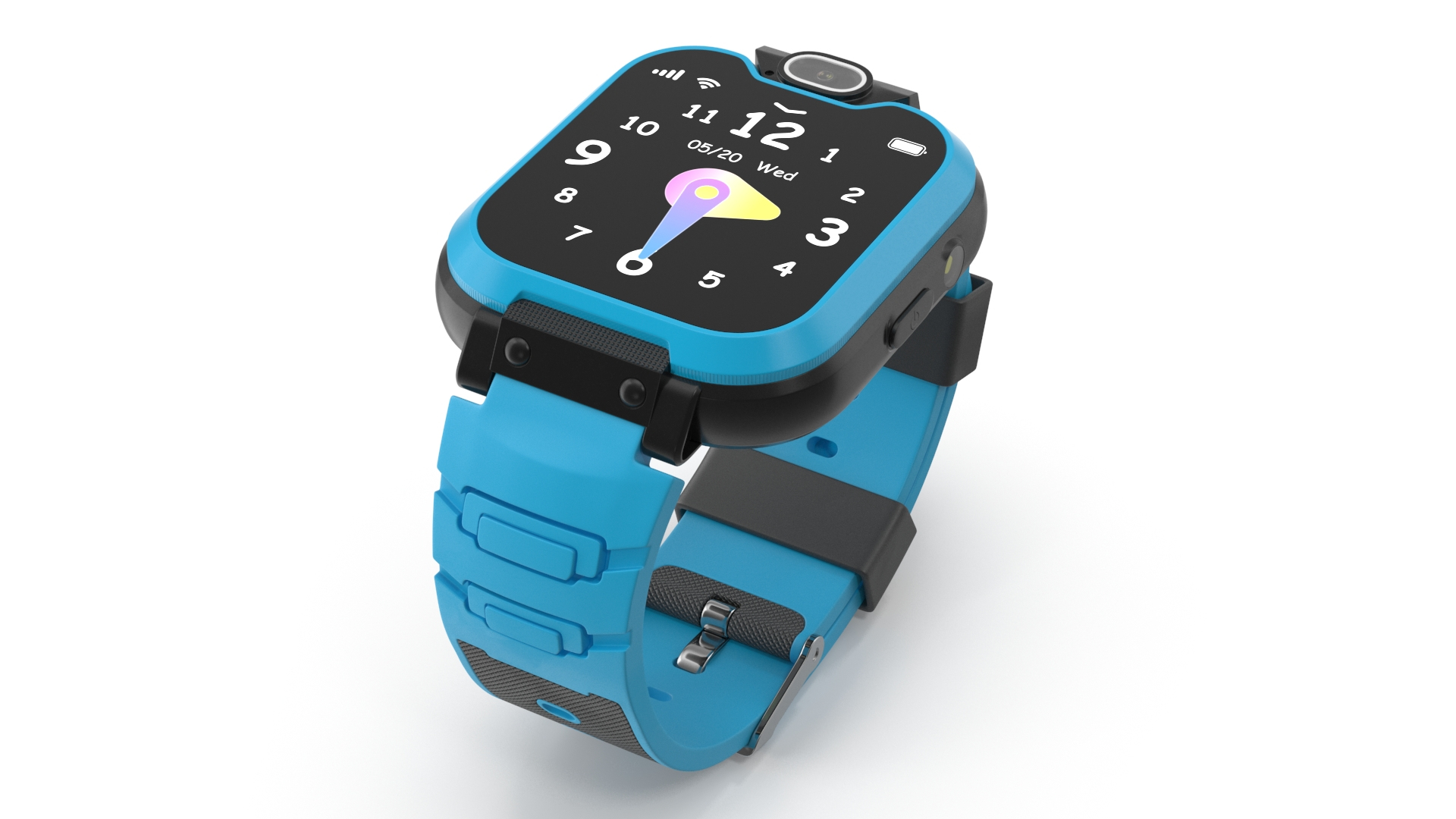 Kids Video Smartwatch Blue 3D - TurboSquid 2088896