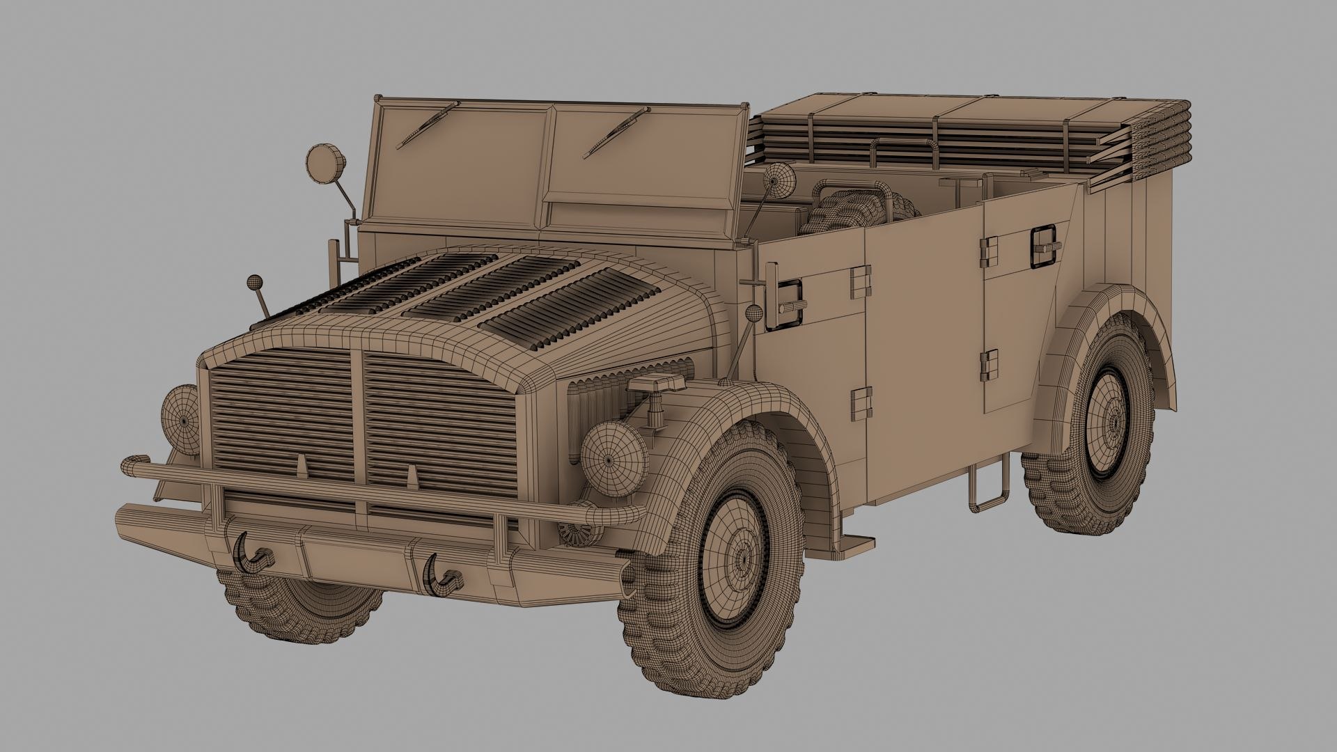 3d Model Horch 108 Typ 40