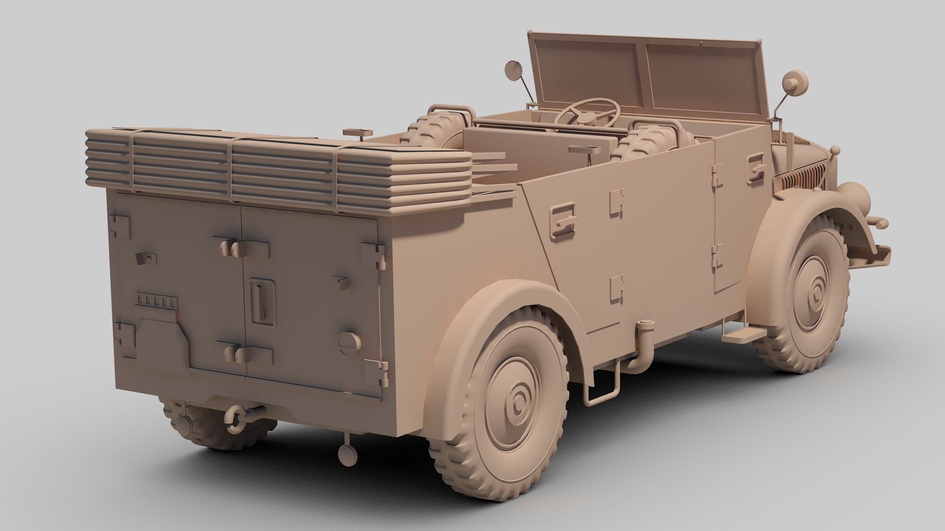3d Model Horch 108 Typ 40