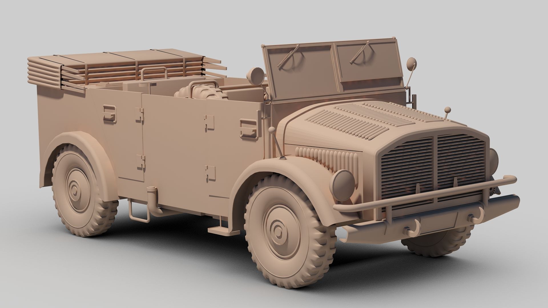 3d Model Horch 108 Typ 40