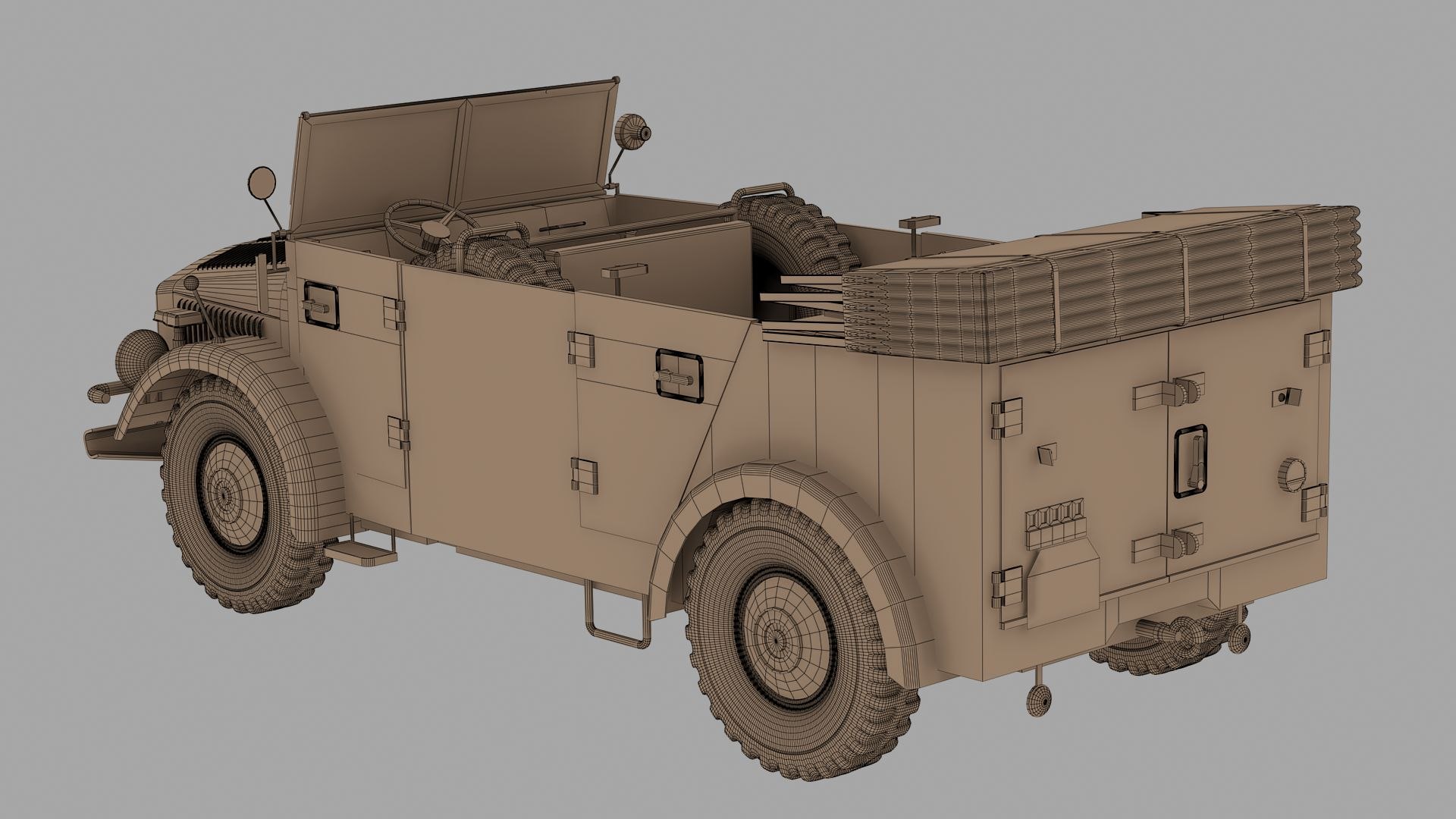 3d Model Horch 108 Typ 40
