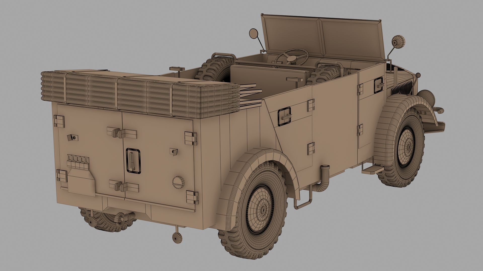 3d Model Horch 108 Typ 40