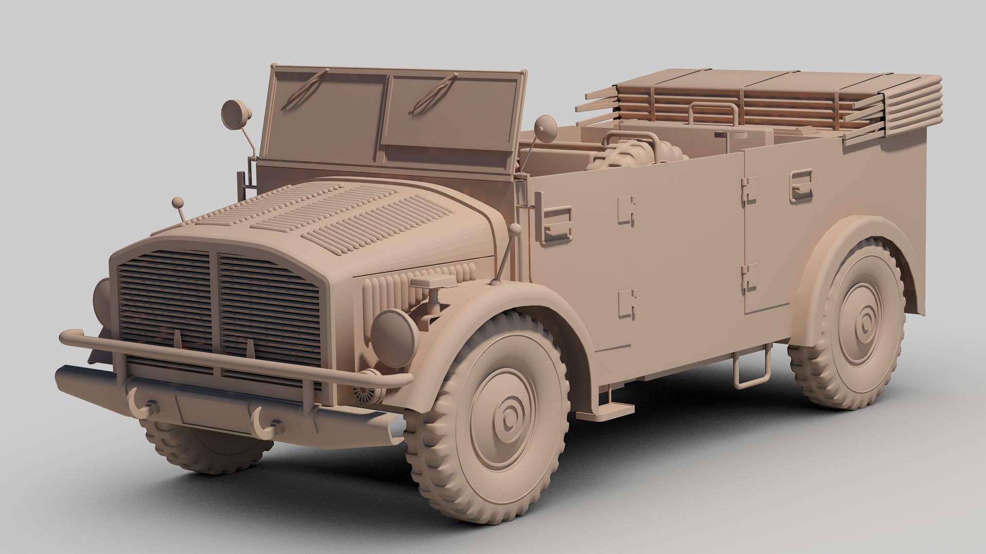 3d Model Horch 108 Typ 40