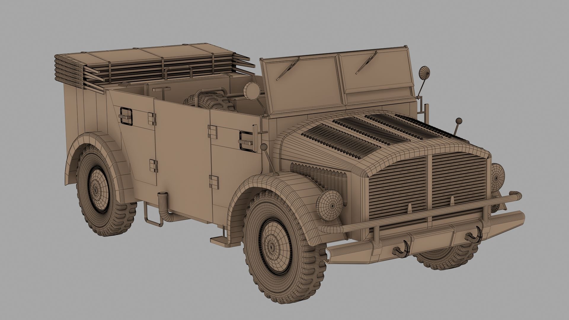 3d Model Horch 108 Typ 40