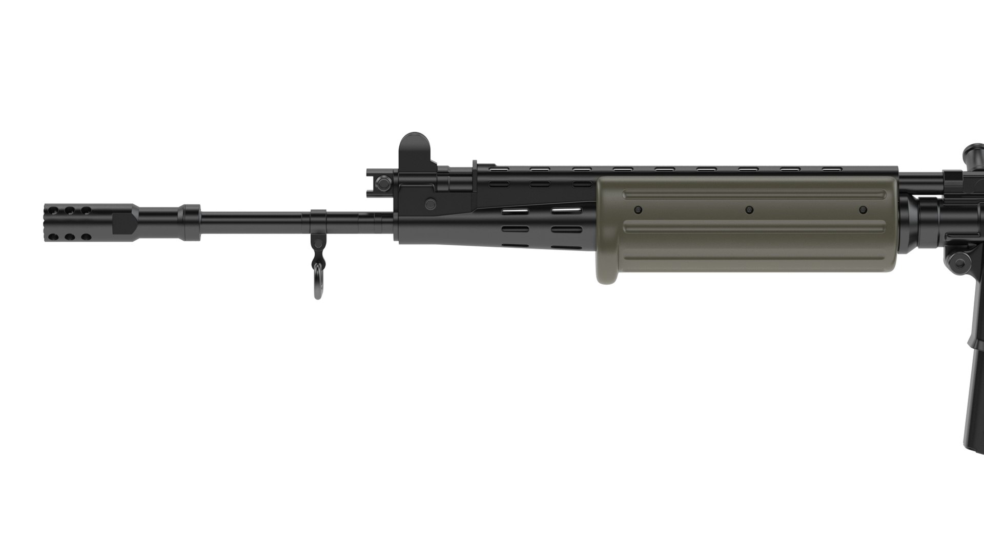 FN CAL Model - TurboSquid 1754636