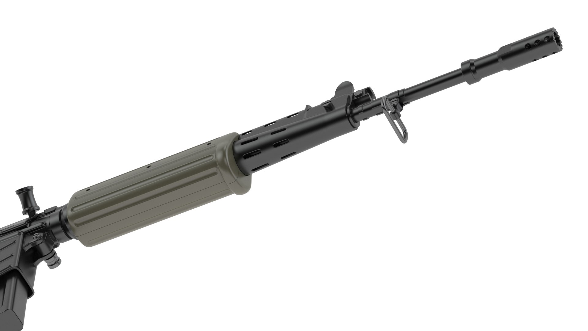 FN CAL Model - TurboSquid 1754636