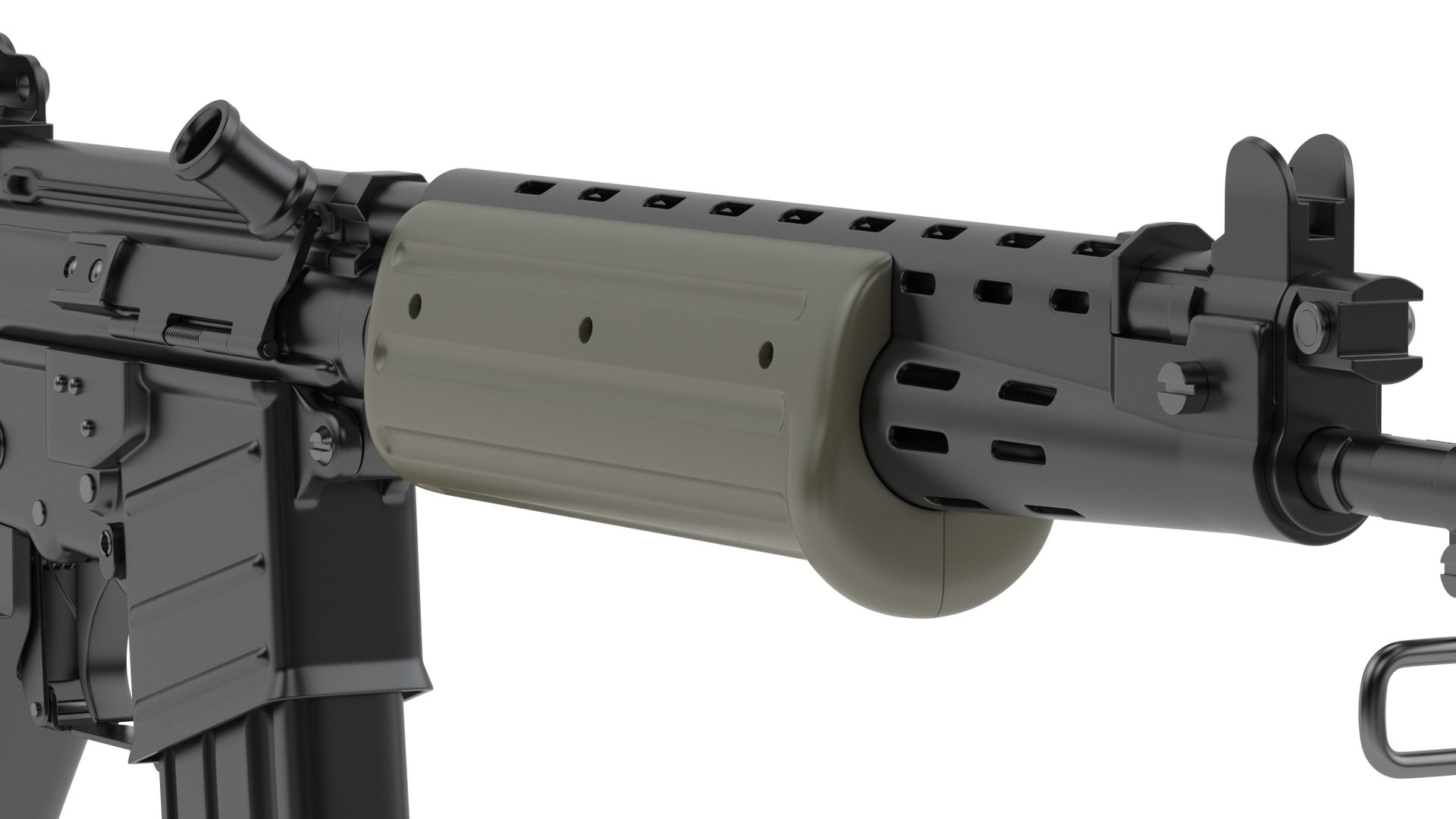 FN CAL Model - TurboSquid 1754636