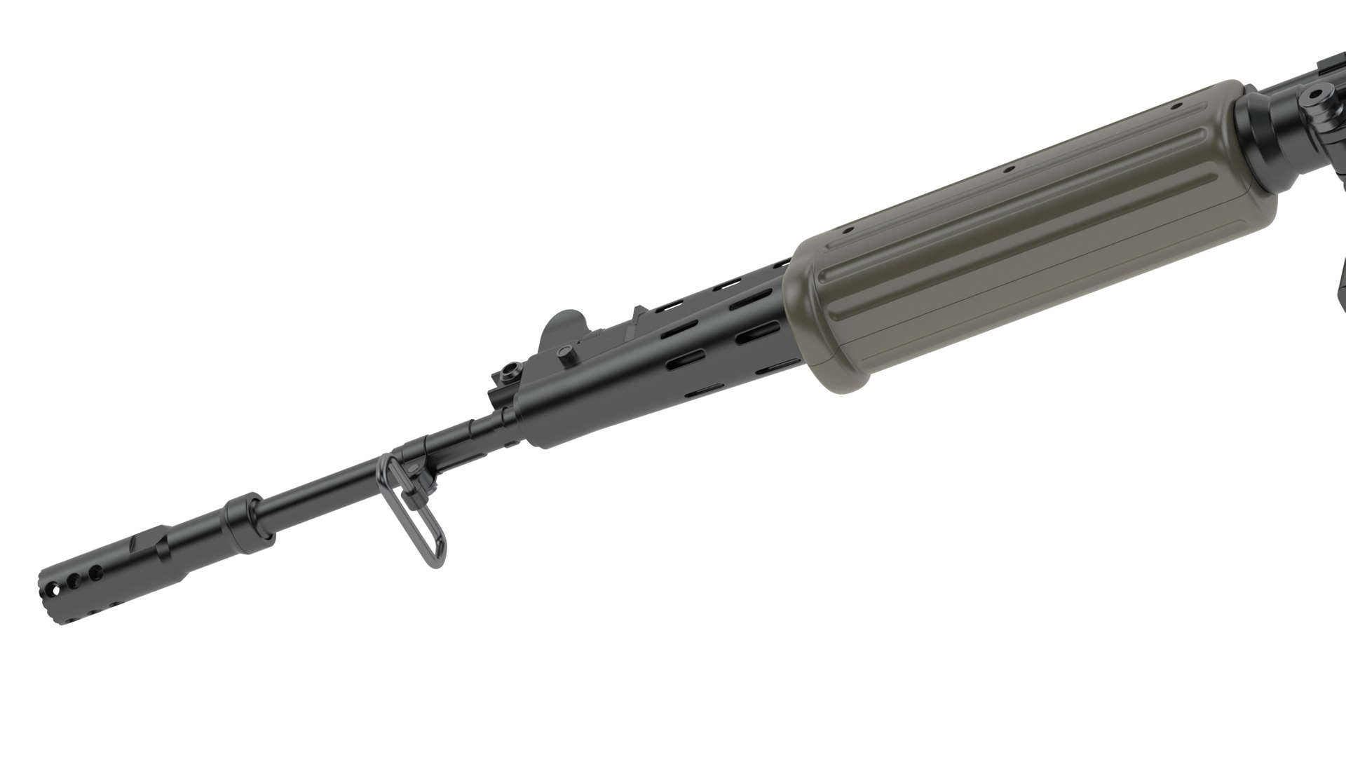 FN CAL Model - TurboSquid 1754636