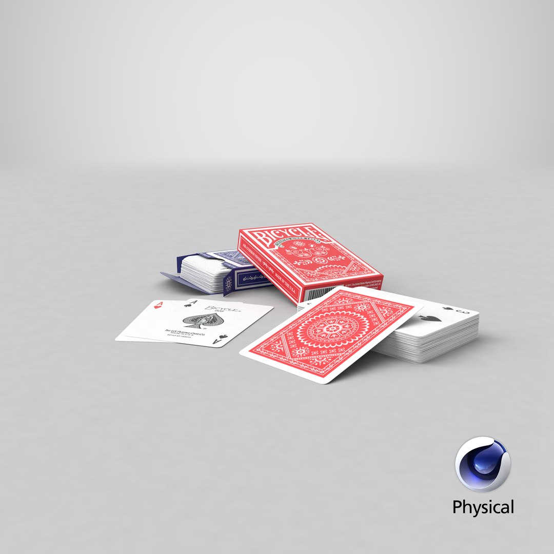 3D playing cards - TurboSquid 1624750