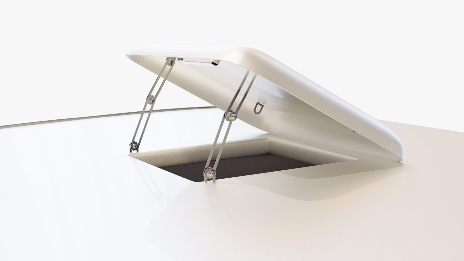 3d Retro Trailer Shasta Model