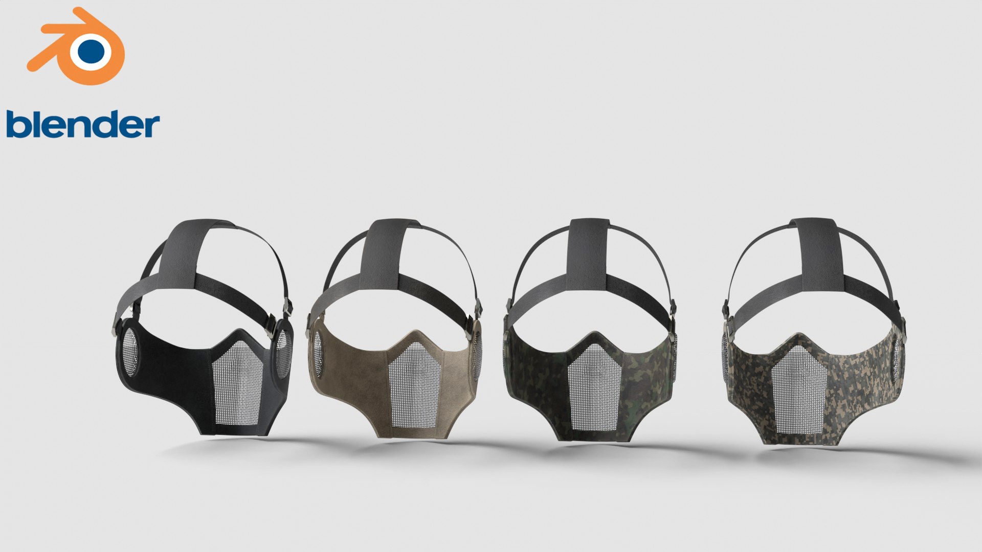 Tactical Ear Protection Mask 3D - TurboSquid 2130744