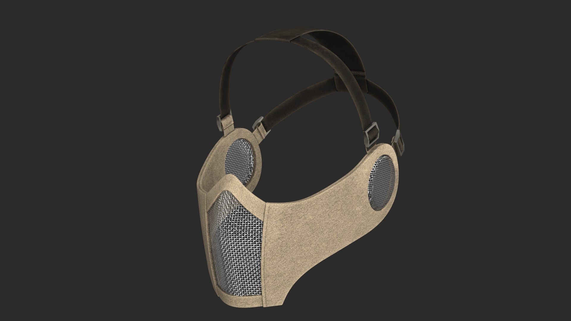 Tactical Ear Protection Mask 3D - TurboSquid 2130744