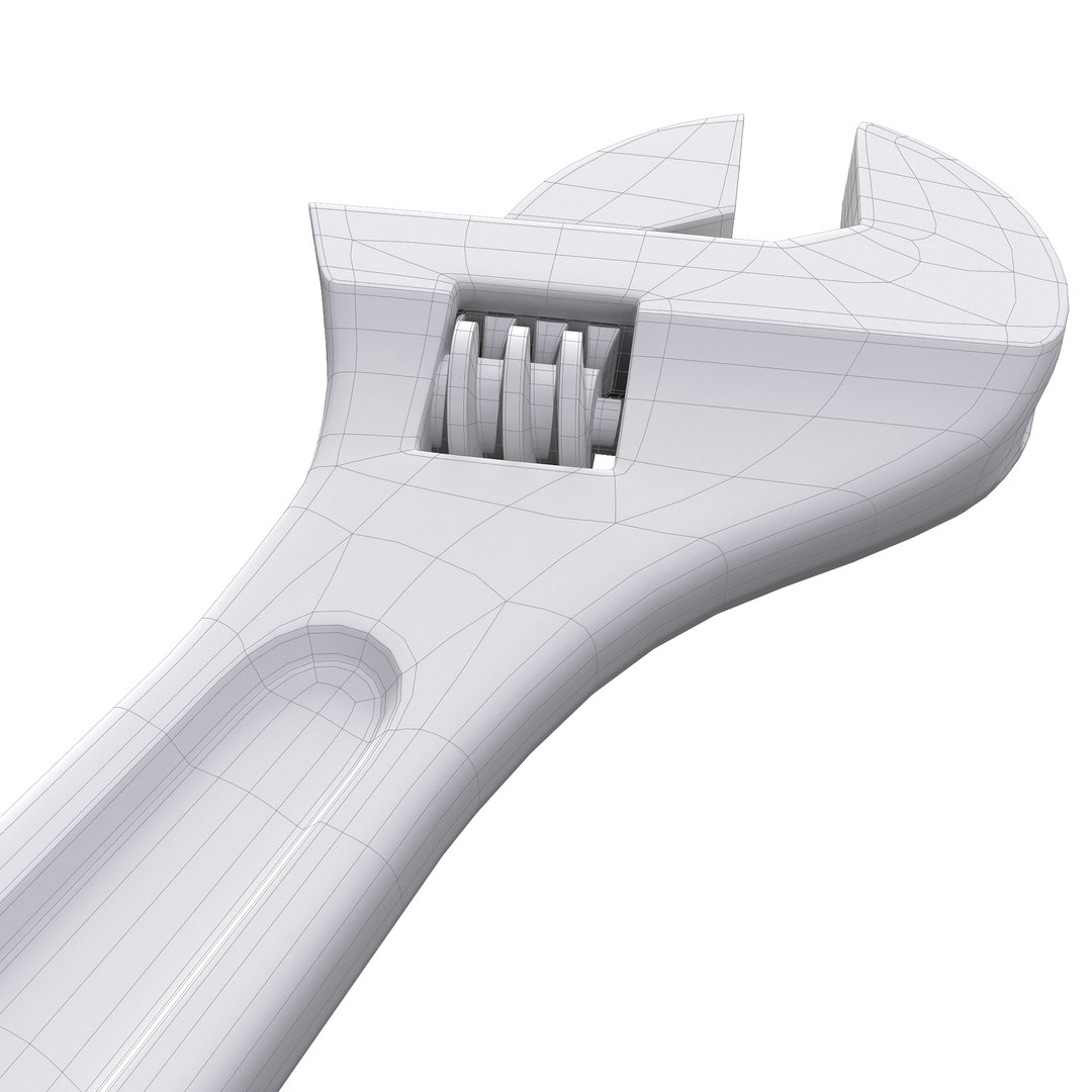 3D Wrench - TurboSquid 2025844