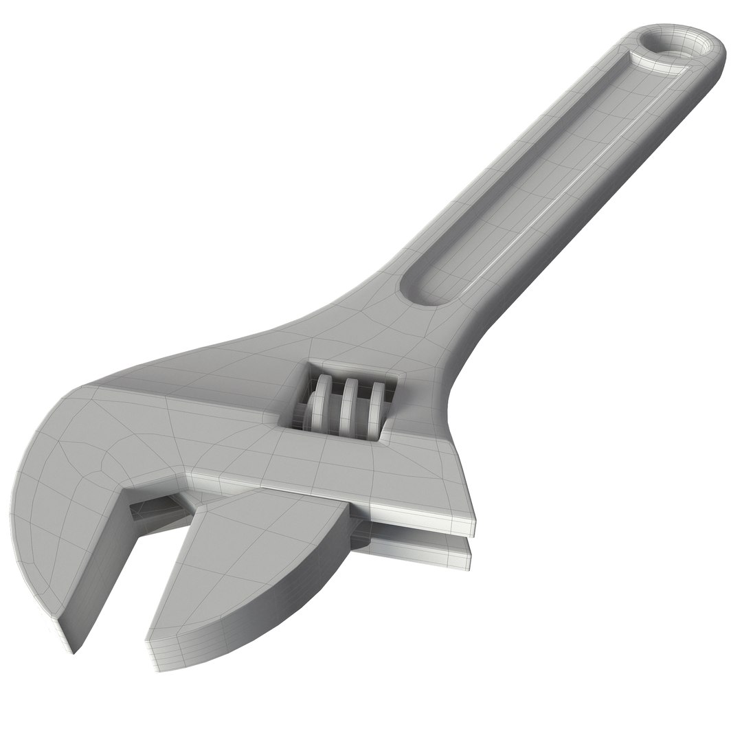 3D Wrench - TurboSquid 2025844