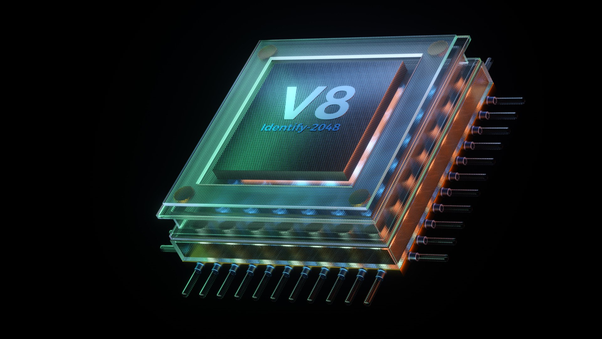 Electron CPU Technology Chip Microchip Module 3D Model - TurboSquid 2139149