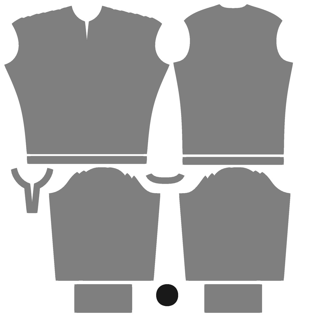 Ladies Mirror Shirt In Low Poly 3D Model - TurboSquid 2380176