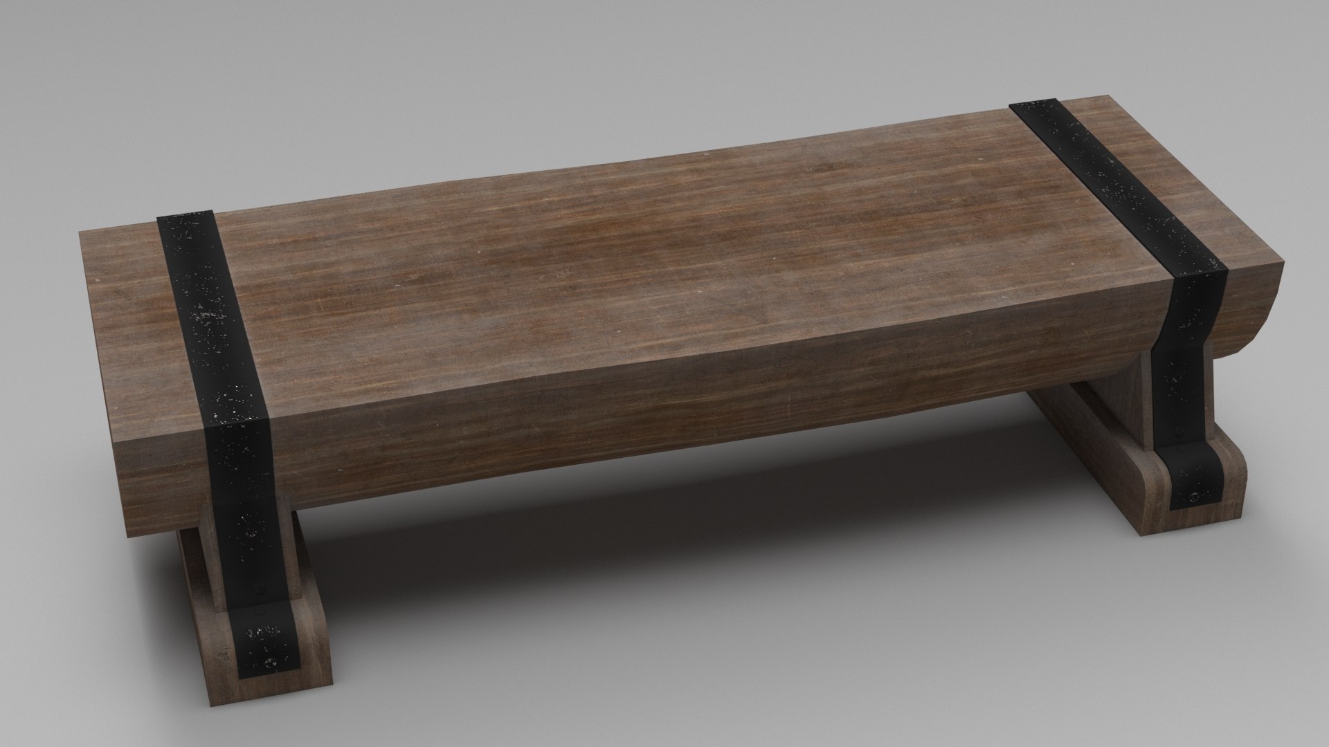 Table Log 3D Model - TurboSquid 1900663