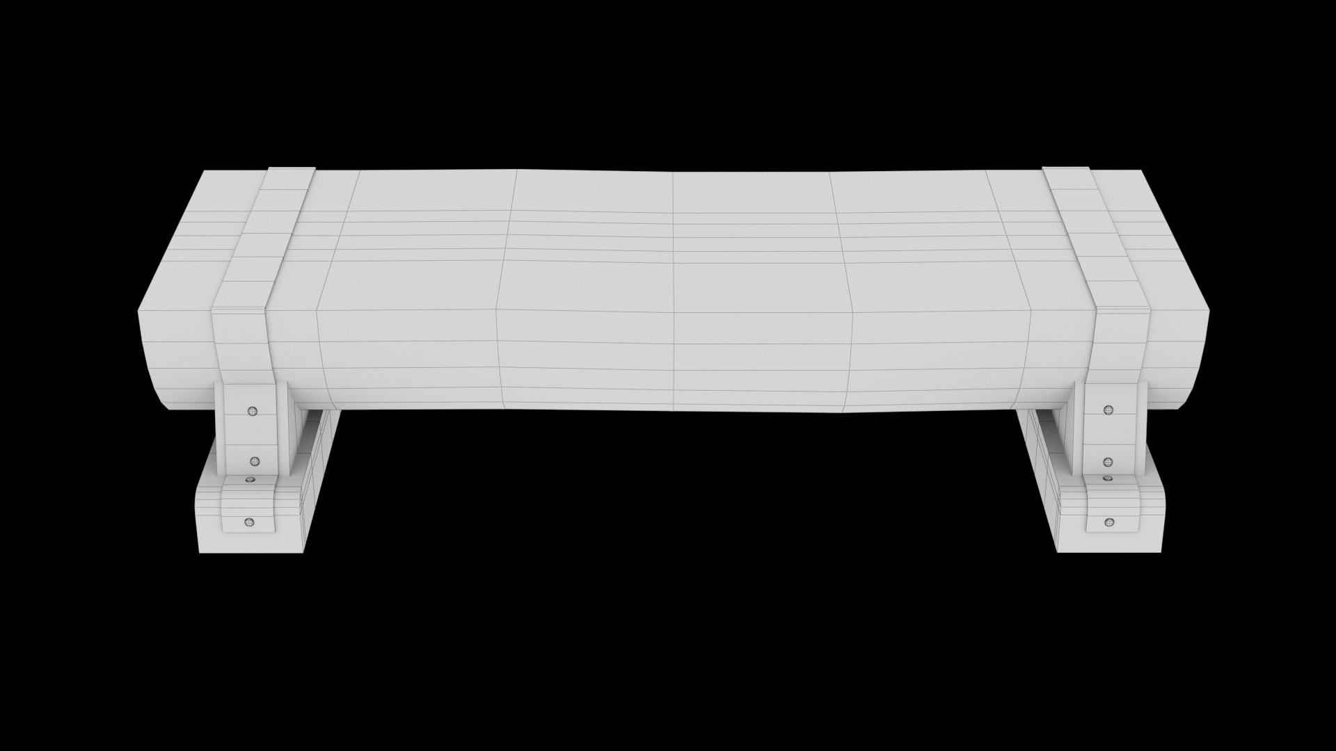 Table Log 3D Model - TurboSquid 1900663