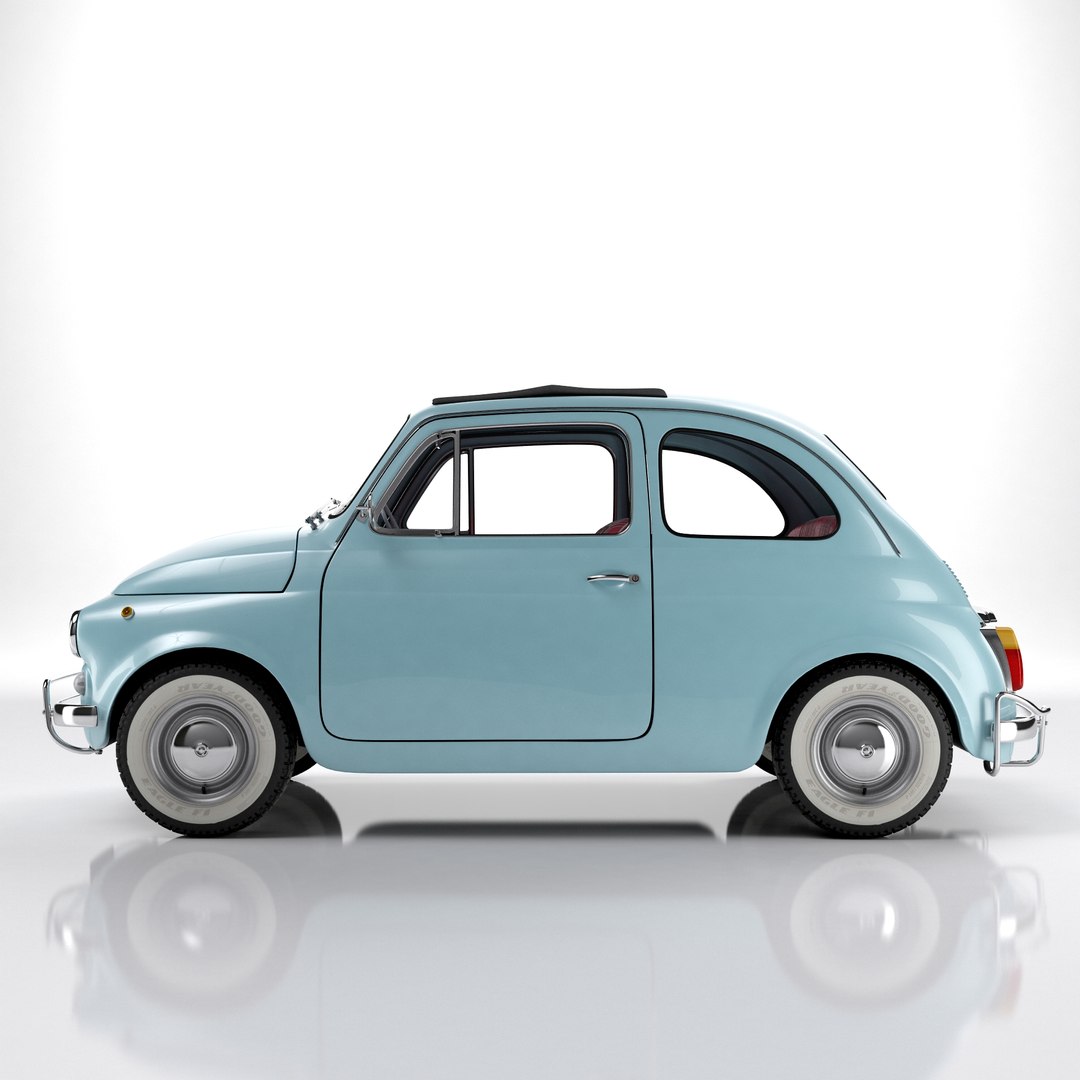 Fiat 500 1965 3D - TurboSquid 1998953