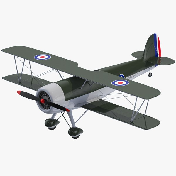 Military Biplane 3D Models for Download | TurboSquid