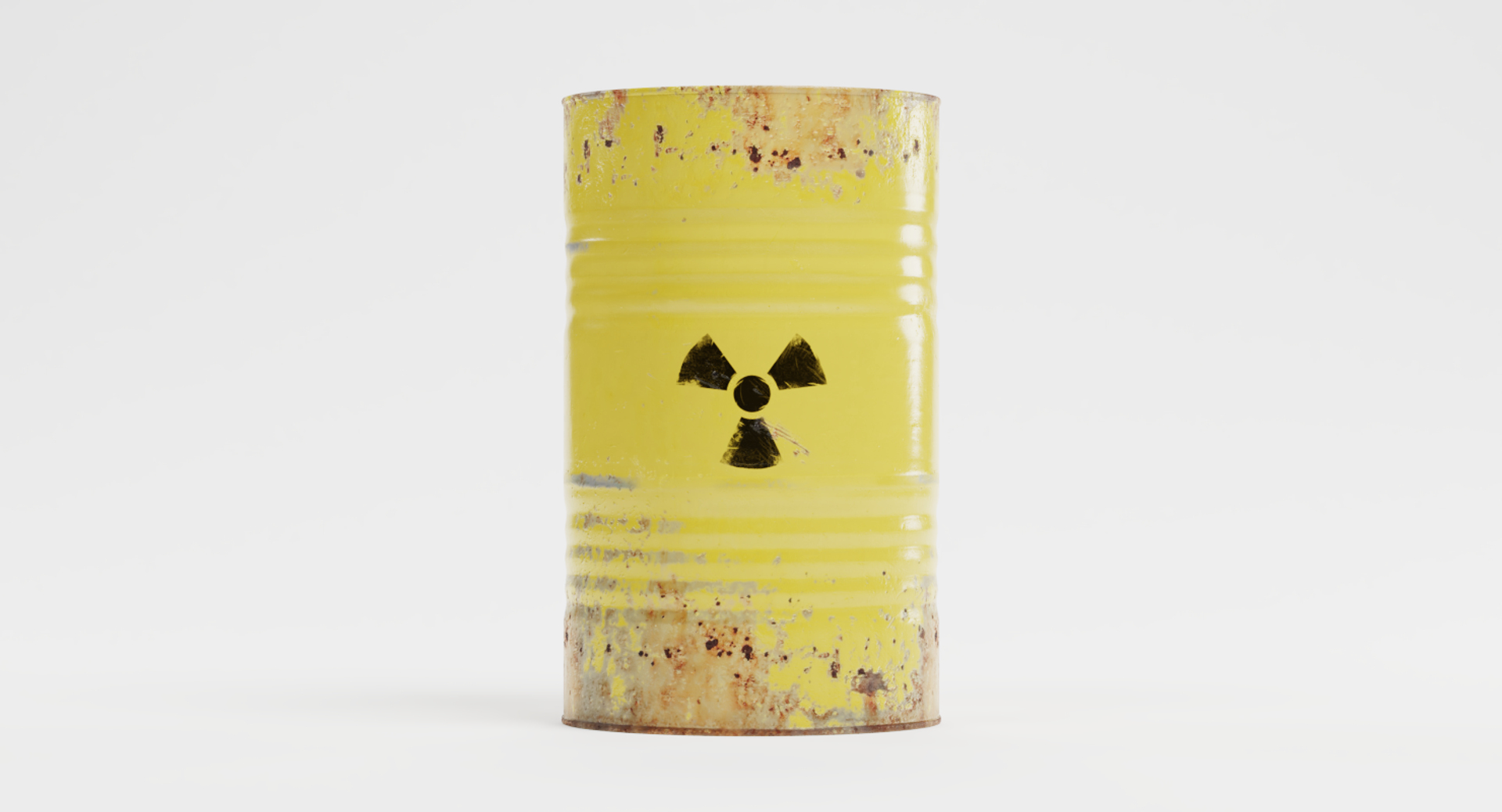 Toxic Barrel Model - TurboSquid 1384849