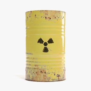 Nuclear Barrel 3D Models for Download | TurboSquid