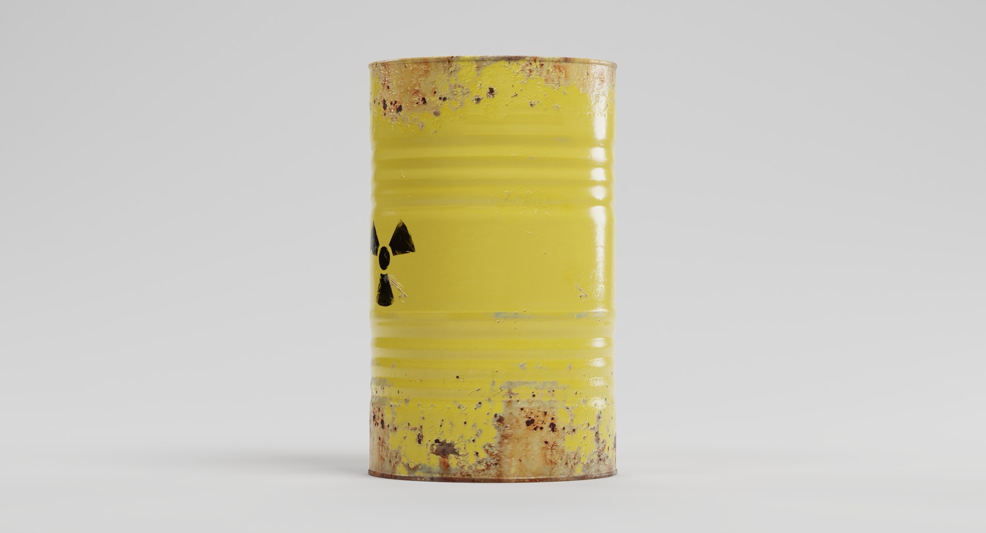 Toxic Barrel Model - TurboSquid 1384849