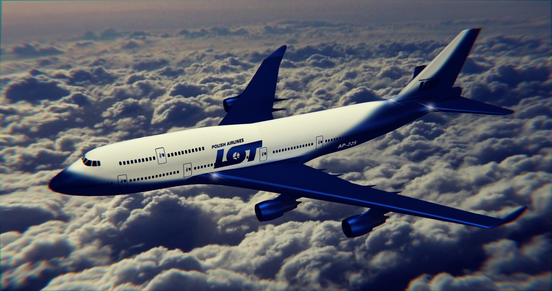 3D 747-400 - TurboSquid 1261856